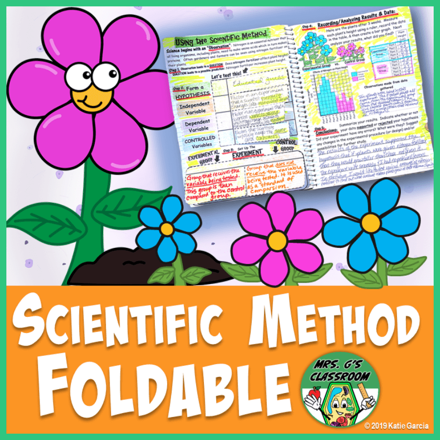 Scientific Method Foldable – Mrs Gs Classroom